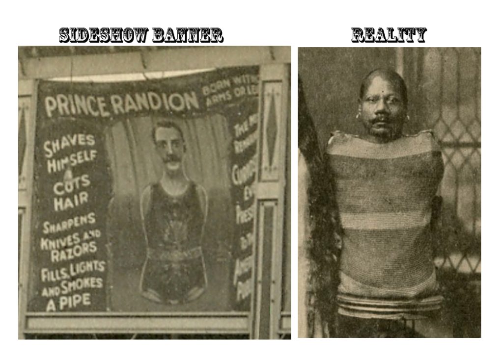 Sideshow Banner Vs. Reality - Show History